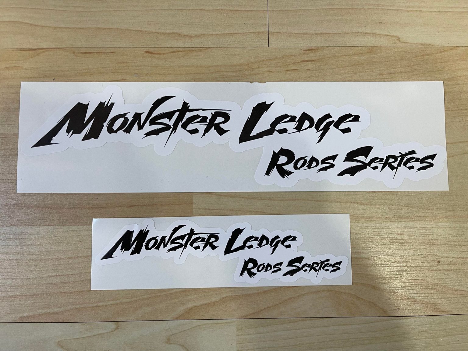 Monster Ledge Rods Series Stickers - Saltywater Tackle Inc.
